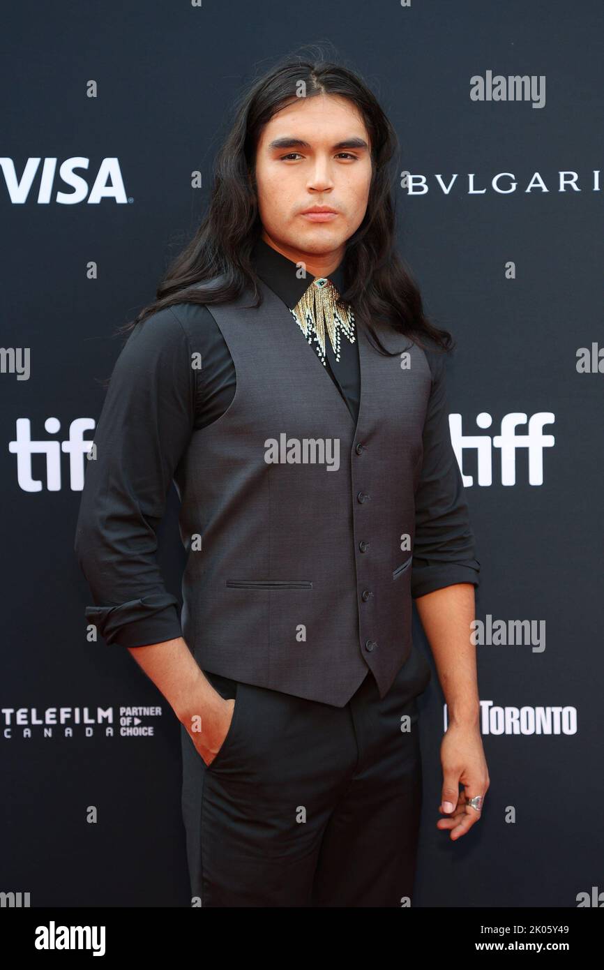 Toronto, ON. 9th Sep, 2022. Joshua Odjick at arrivals for THE WOMAN ...
