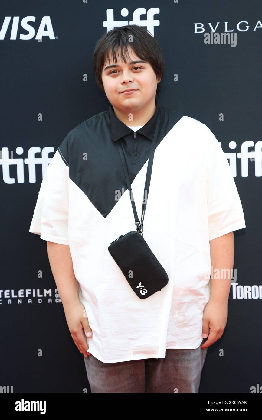Toronto, ON. 9th Sep, 2022. Isaiah Lehtinen at arrivals for THE WOMAN ...