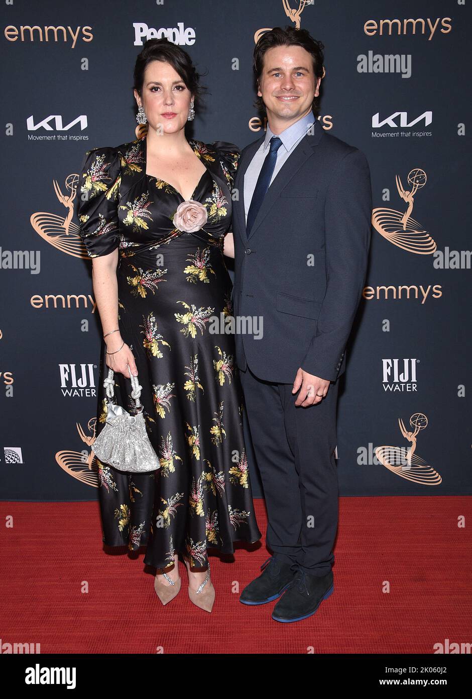 Melanie Lynskey and Jason Ritter arriving to the Television Academy's ...