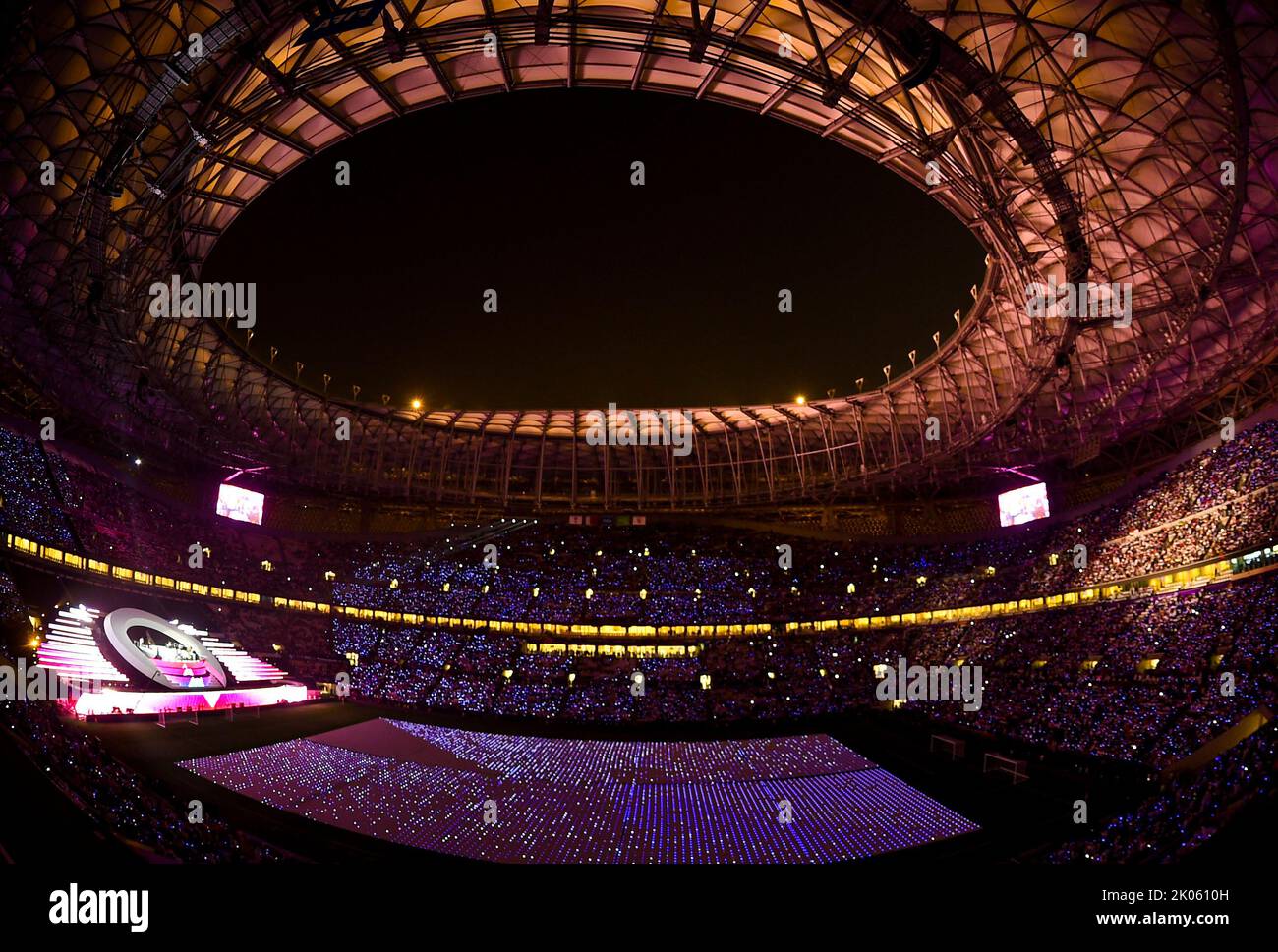 Doha. 9th Sep, 2022. Photo taken on Sept. 9, 2022 shows the interior ...