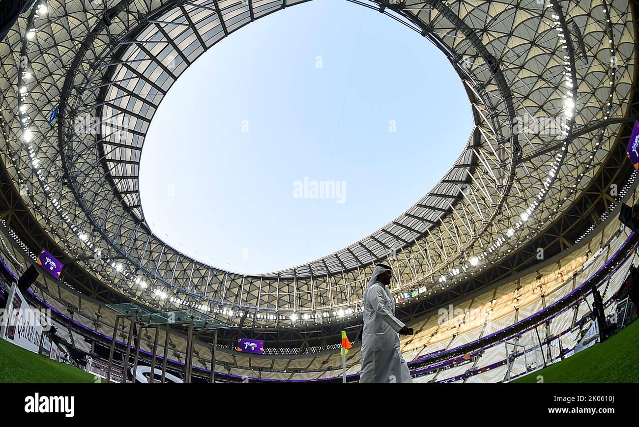 Doha. 9th Sep, 2022. Photo taken on Sept. 9, 2022 shows the interior ...
