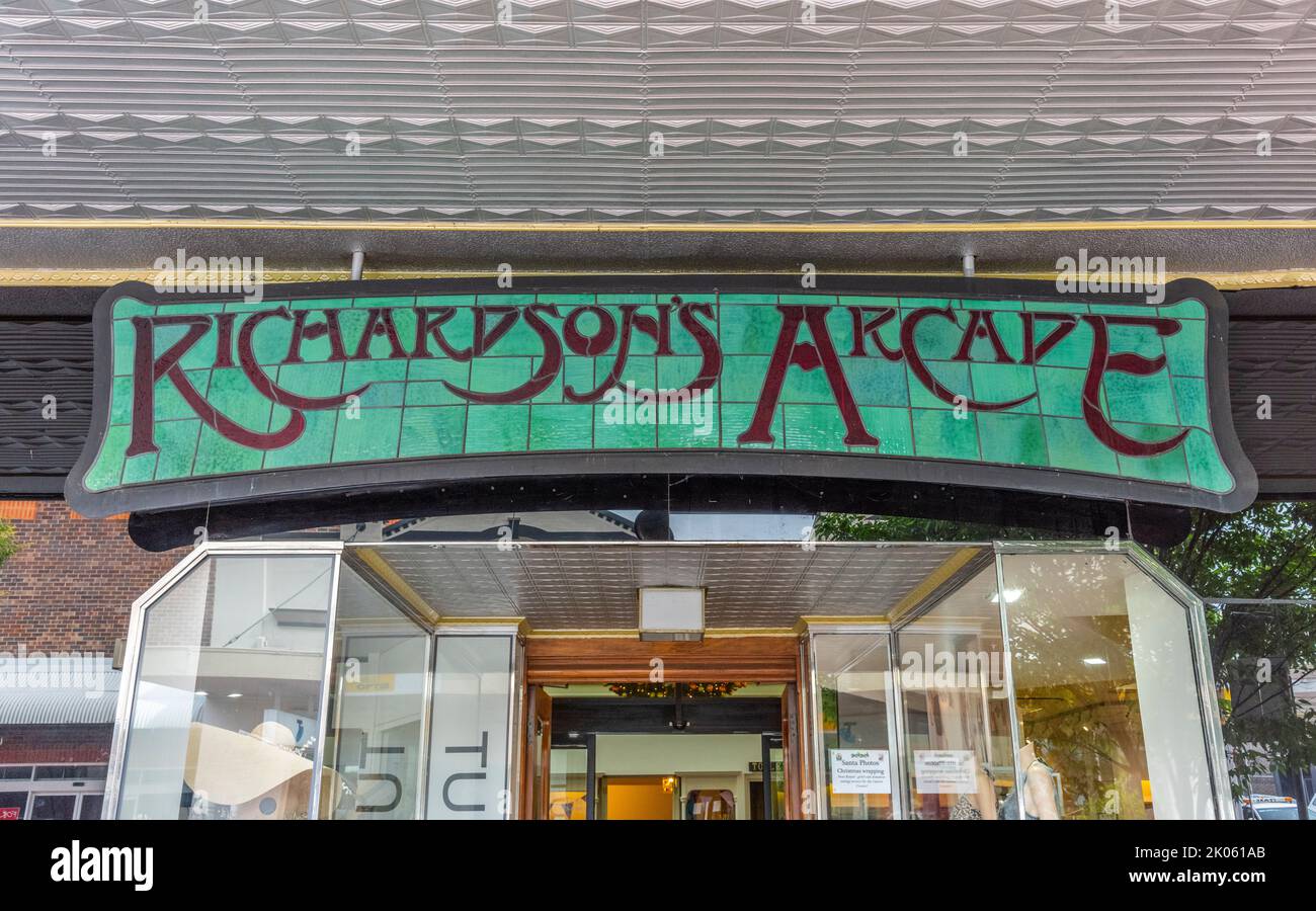Richardsons arcade, also known as the Armidale Plaza in Armidale, new ...