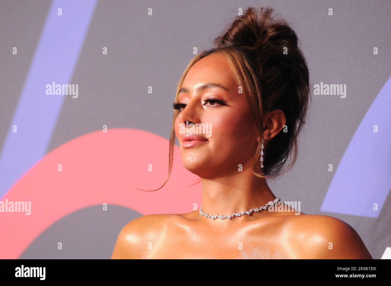 Emira D'spain at the Bloomingdale's 150 x Harper's Bazaar ICONS party ...