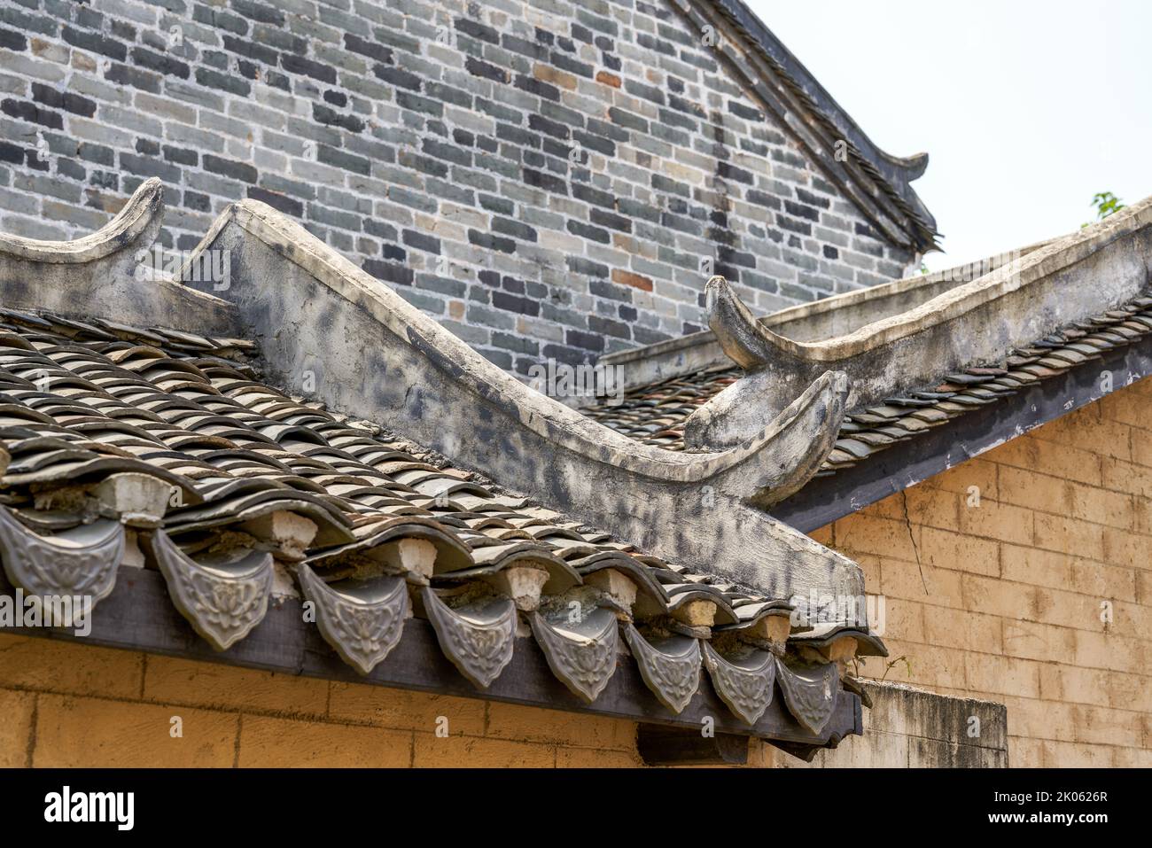 Old folk houses in ancient Chinese villages Stock Photo - Alamy