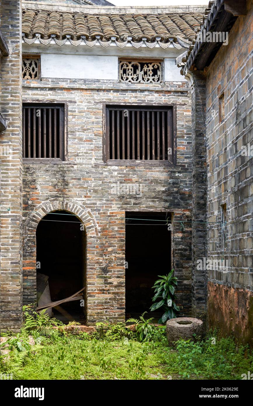 Old folk houses in ancient Chinese villages Stock Photo - Alamy