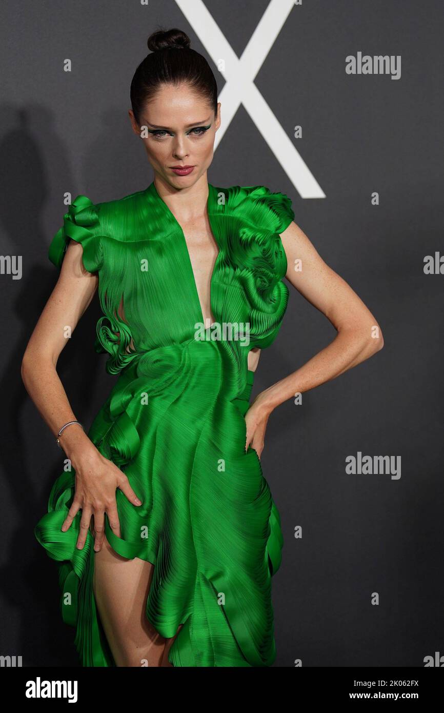 New York, NY, USA. 9th Sep, 2022. Coco Rocha at arrivals for Harper's Bazaar and Bloomingdales ...