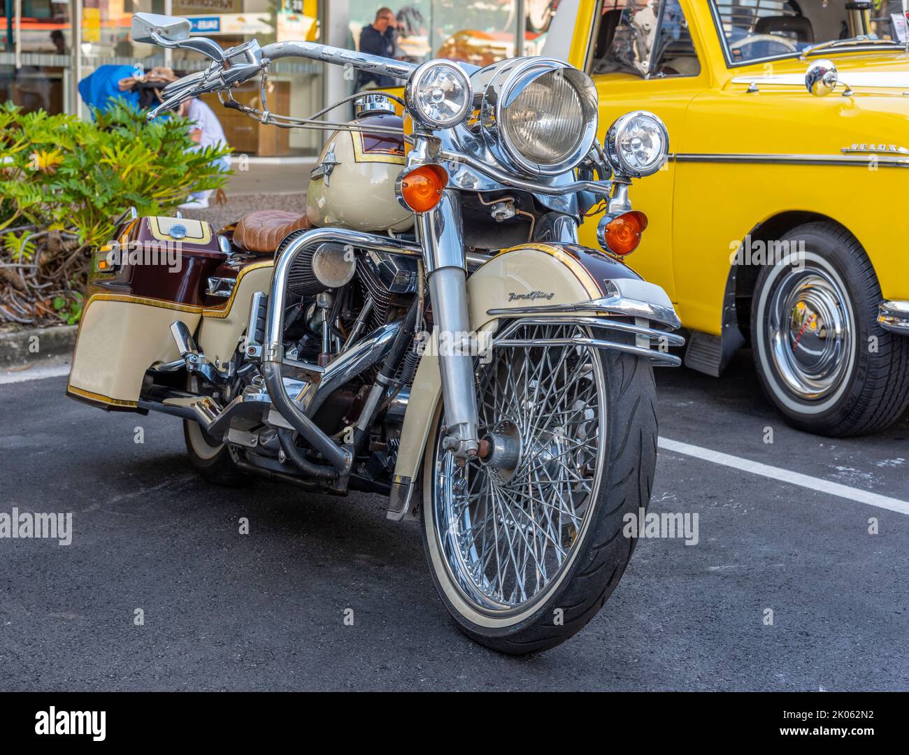 Harley davidson Road King Special Motorbike at the Cooly Rocks On at ...