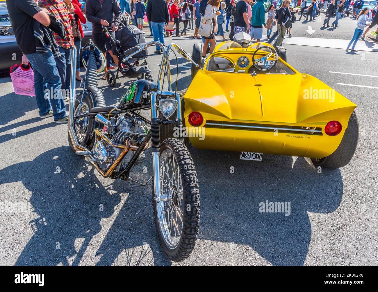 ‘Hardache’ Honda CB360 by Popbang Classics, at the Cooly Rocks On ...