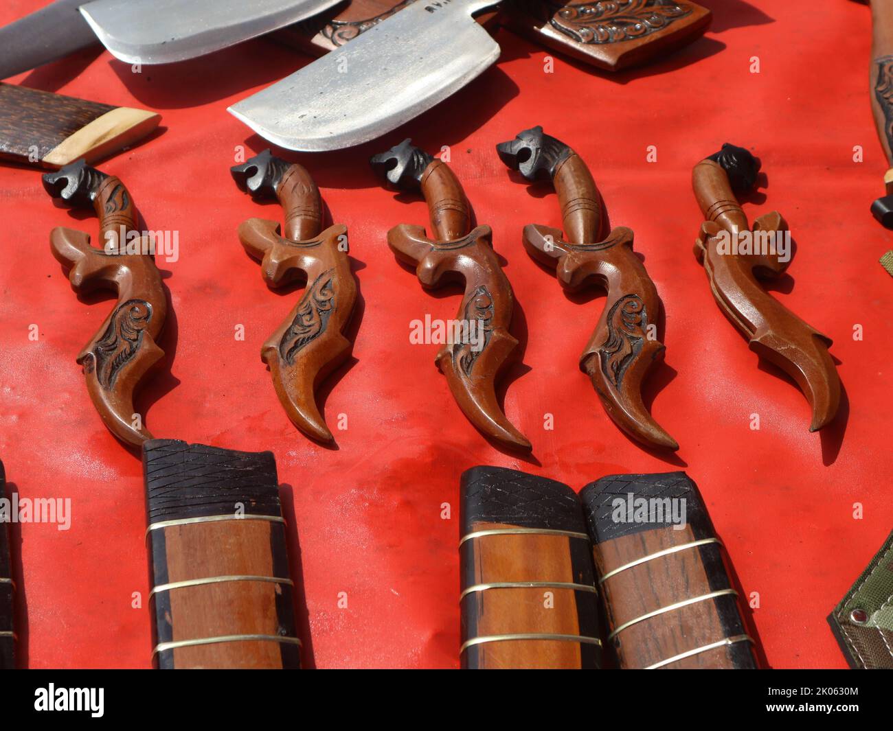 Kujang is a typical weapon of West Java Indonesia society Stock Photo ...