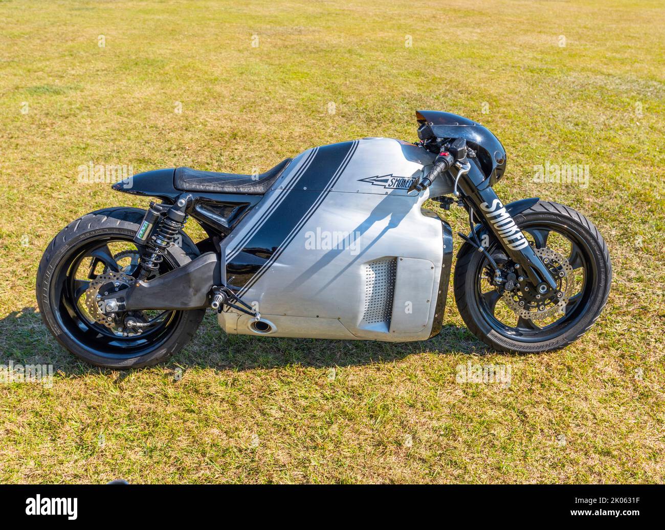 triumph ghost custom motorcycle inspired by the otherworldly lotus C ...