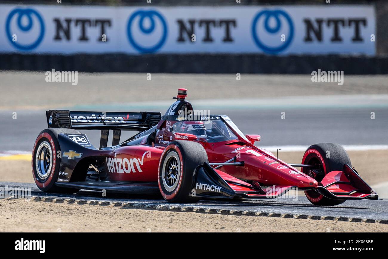 Monterey, CA, USA. 09th Sep, 2022. A. Team Penske driver Will Power ...