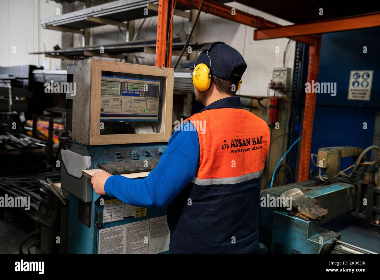 iron joinery factory Stock Photo - Alamy