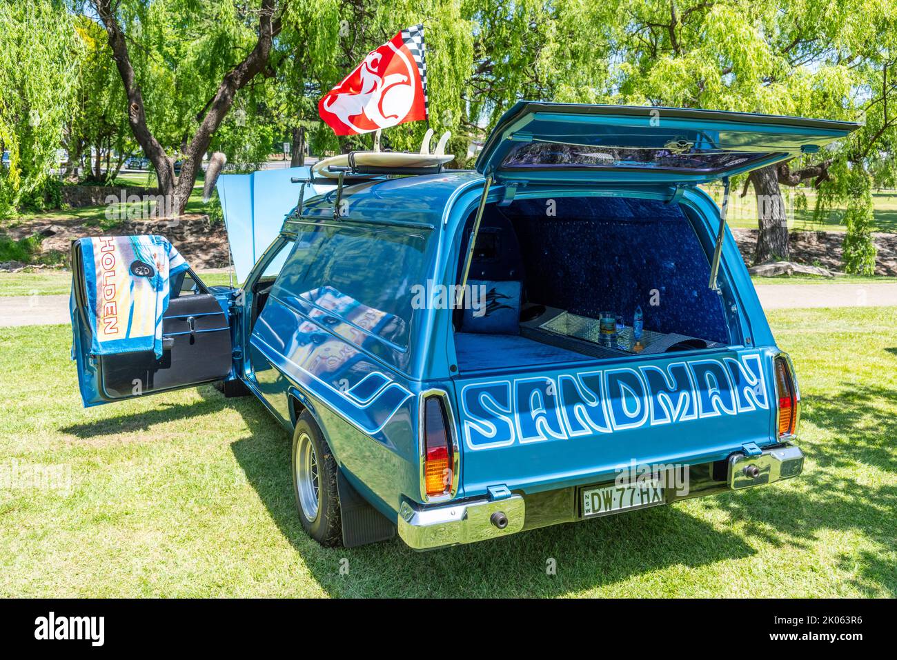 holden panel van decked out for surfing at the glen on wheels 2016 in ...