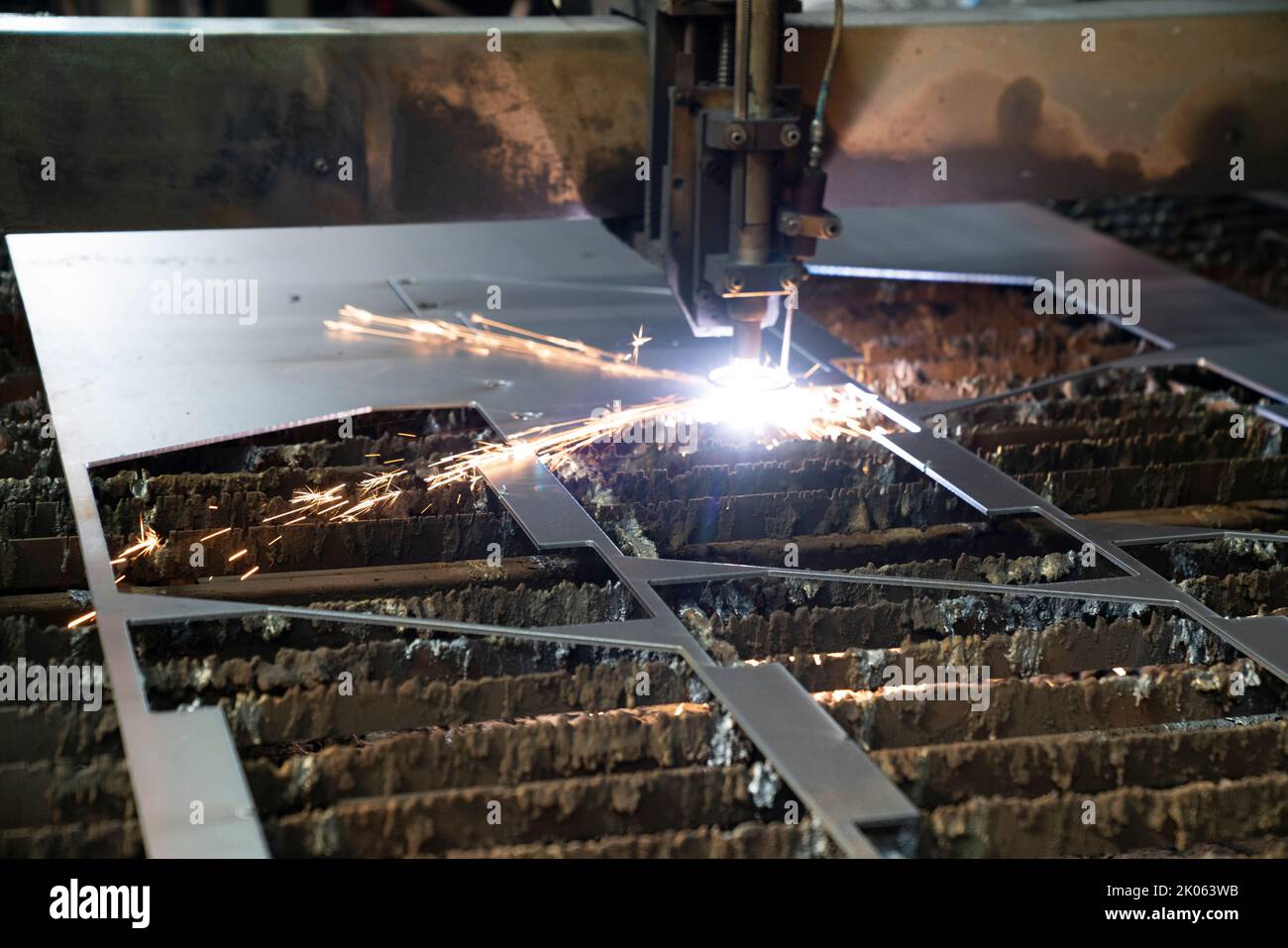 iron joinery factory Stock Photo - Alamy