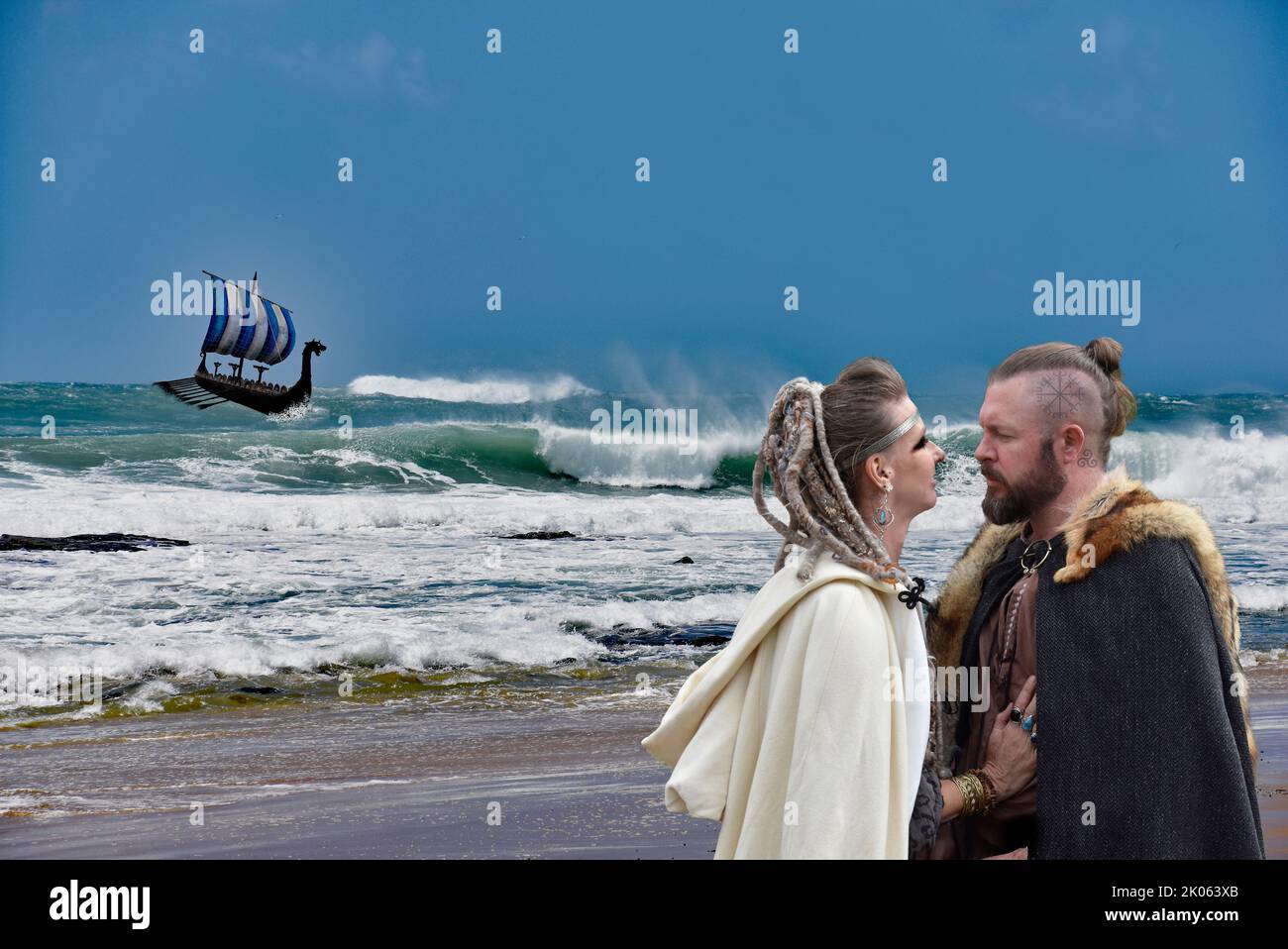 Viking female hi-res stock photography and images - Alamy