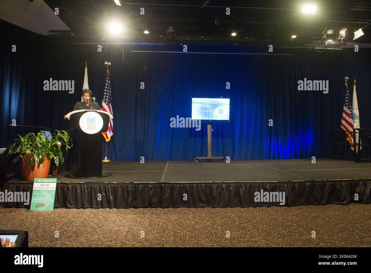 Office of the Chief Information Officer (OCIO) all-hands meeting, led ...