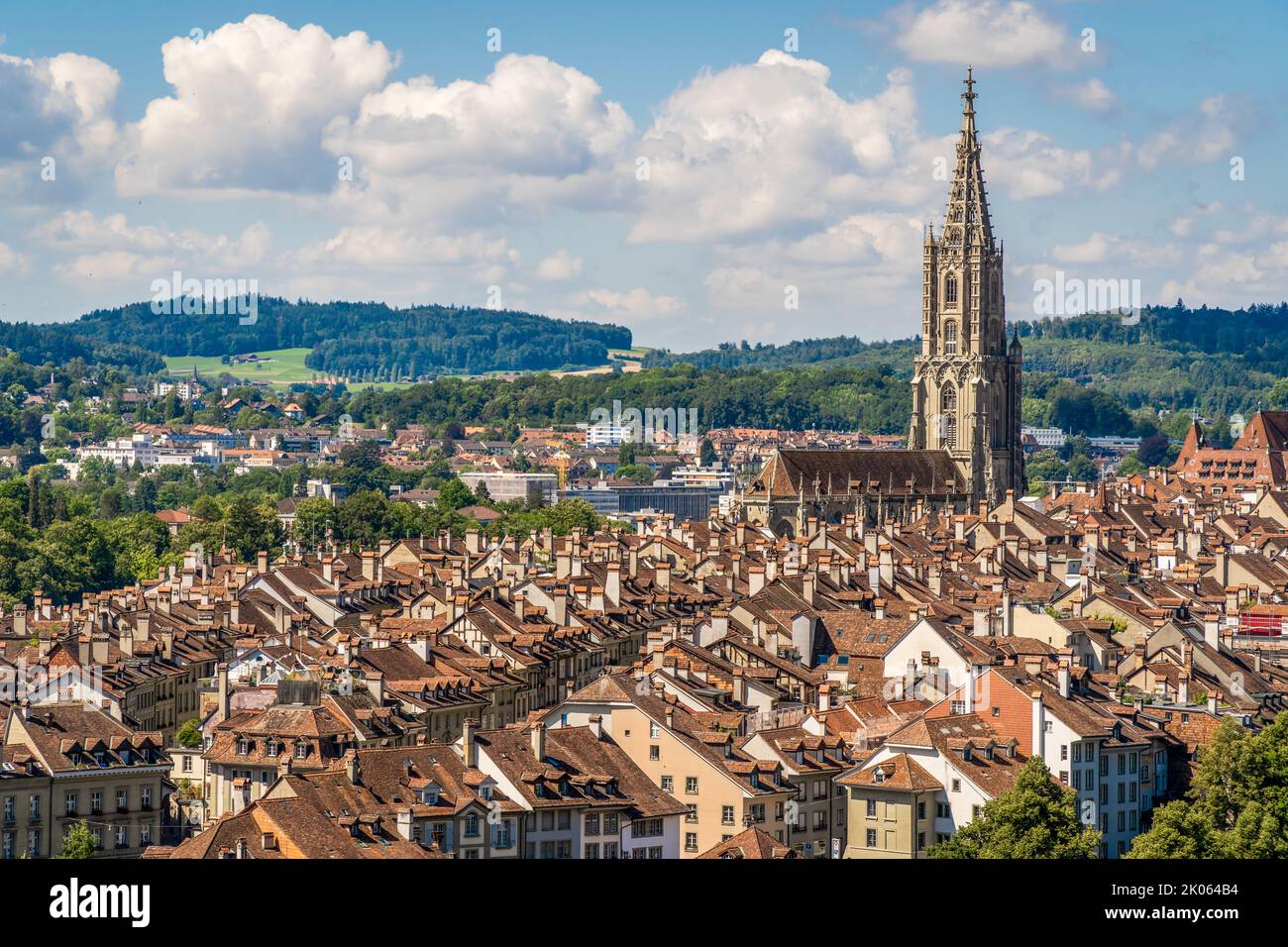 Geneva switzerland aerial church cathedral hi-res stock photography and ...