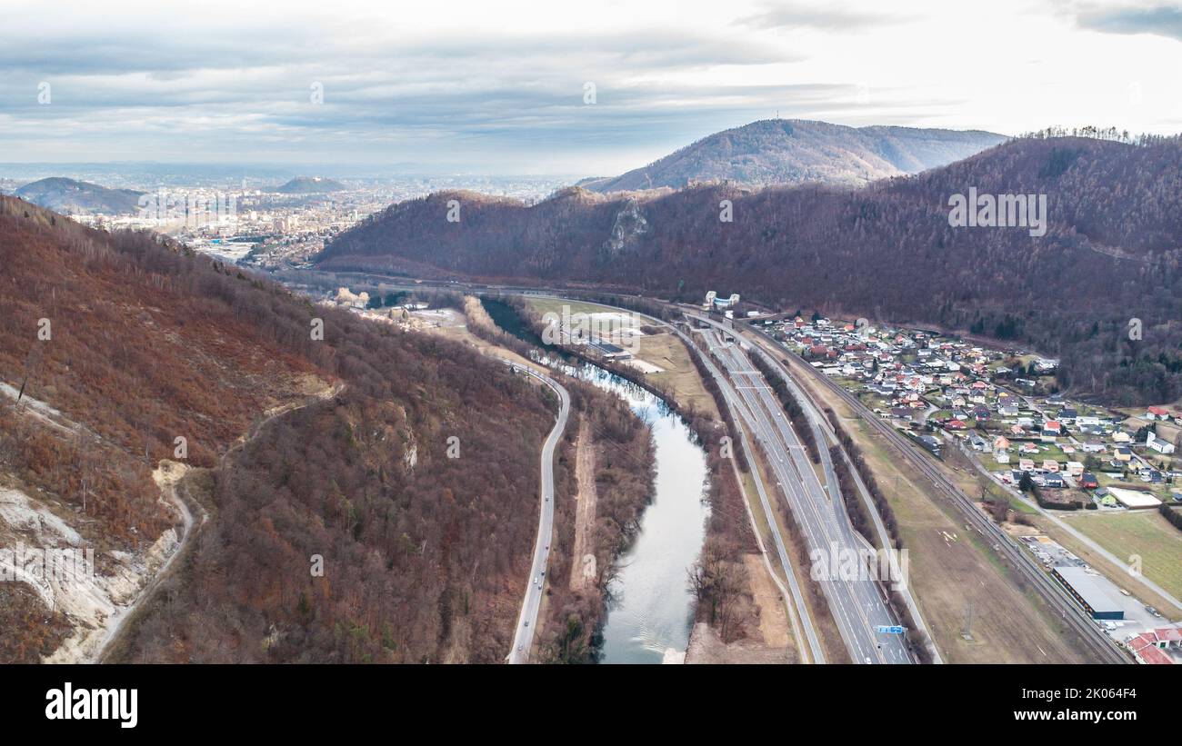 Highway a9 hi-res stock photography and images - Alamy