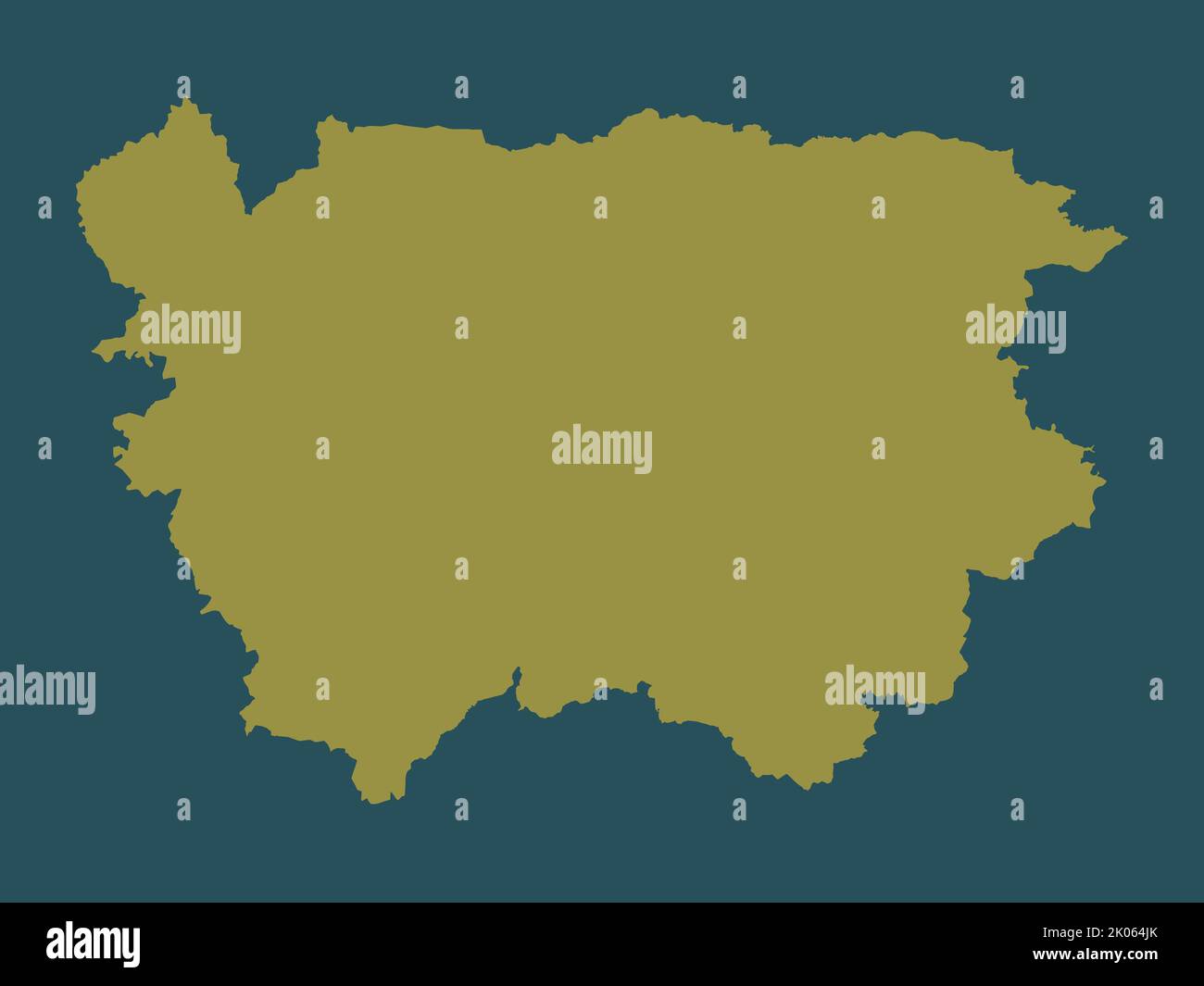 Ain defla outline map hi-res stock photography and images - Alamy