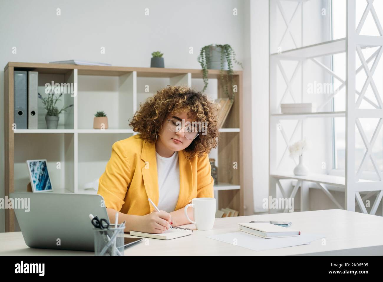 distance learning online education homework girl Stock Photo - Alamy