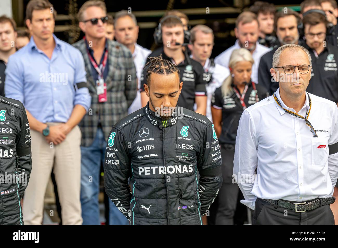 Monza, Italy, 09th Sep 2022, Lewis Hamilton, from the United Kingdom ...