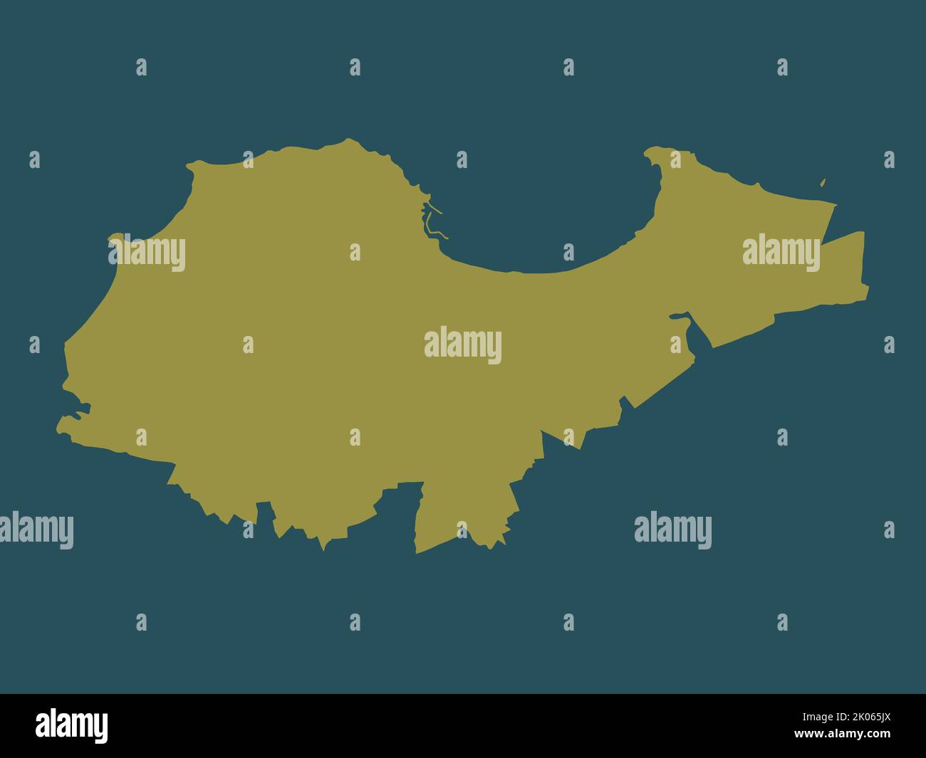 Alger outline map hi-res stock photography and images - Alamy