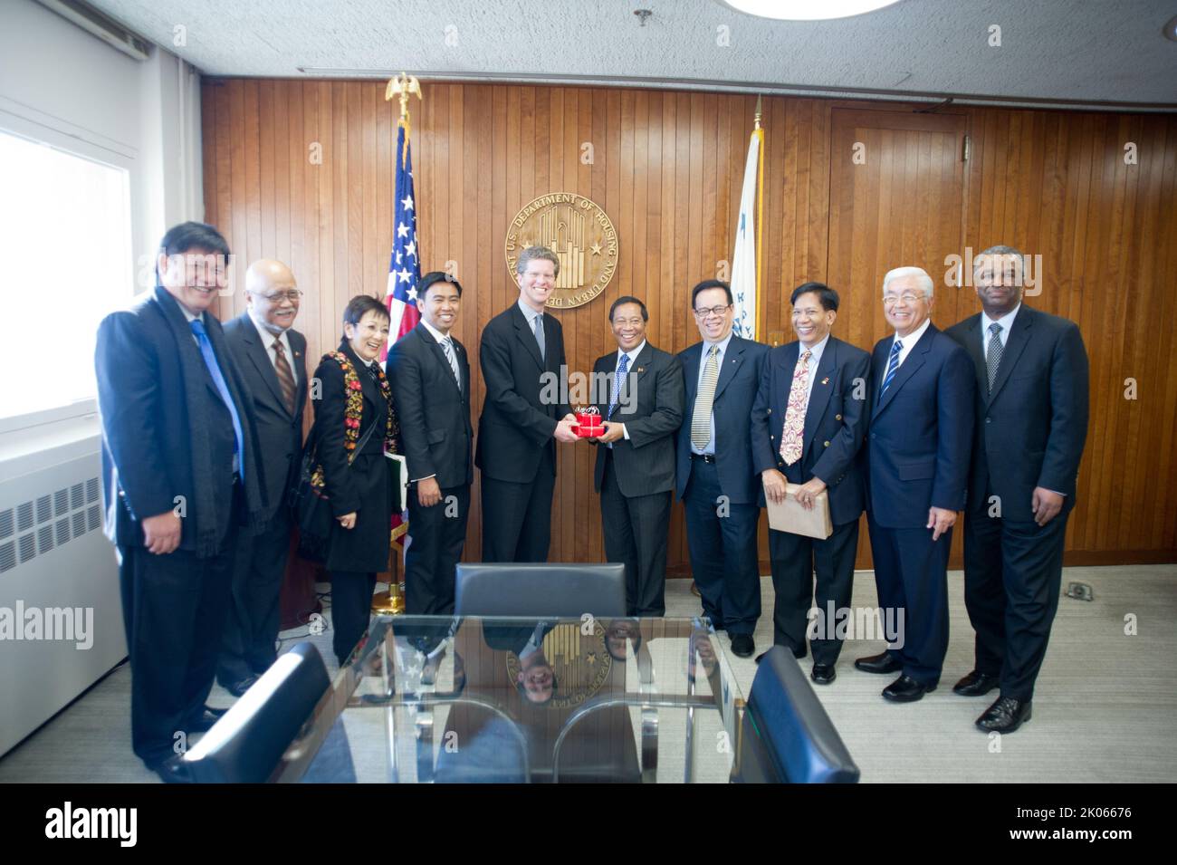 Visit of Philippines delegation to HUD headquarters for meeting with ...