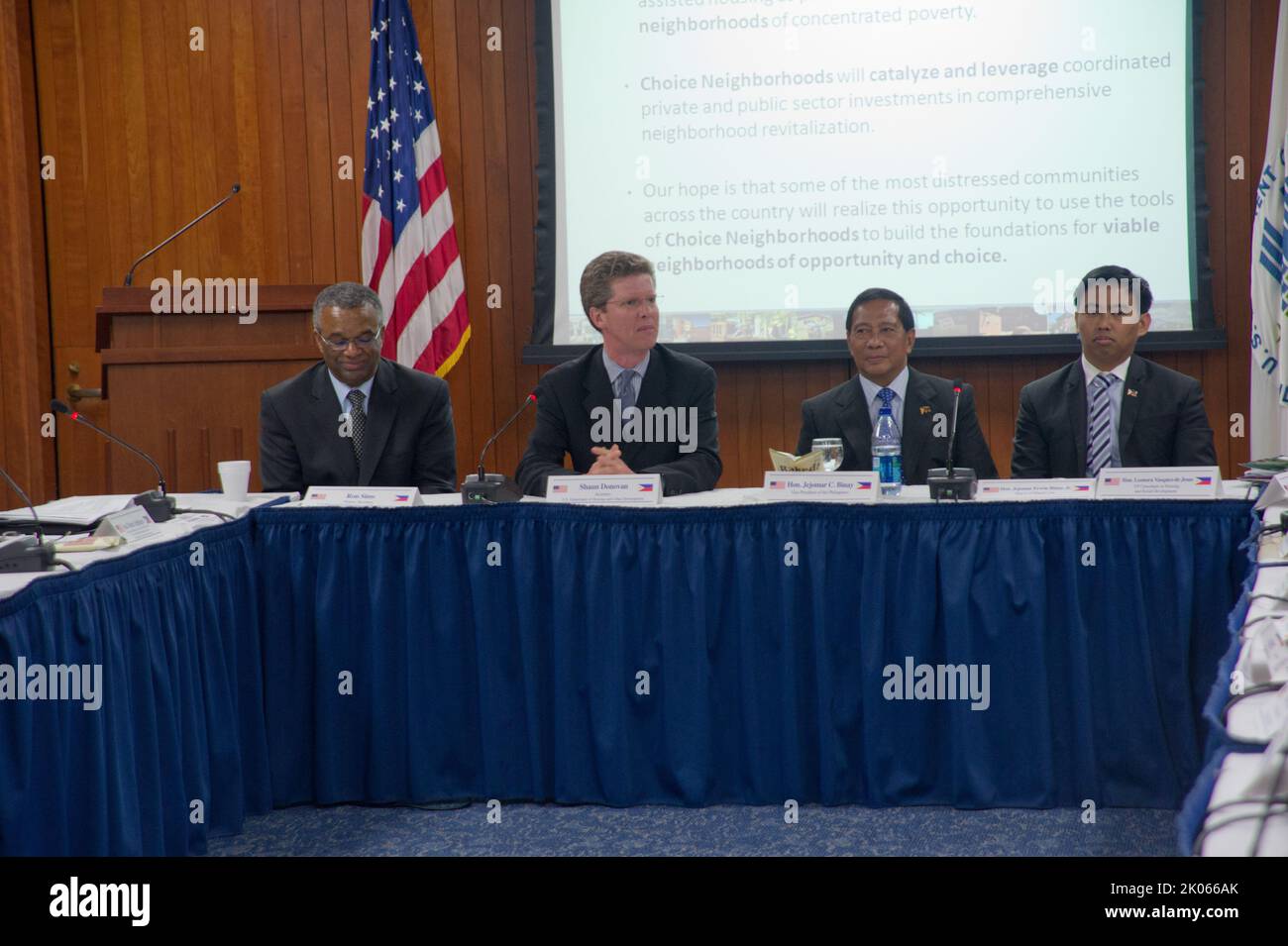 Visit of Philippines delegation to HUD headquarters for meeting with ...