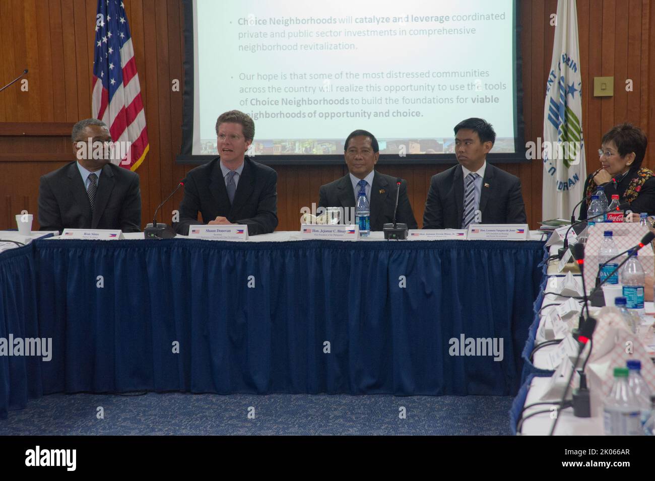 Visit of Philippines delegation to HUD headquarters for meeting with ...