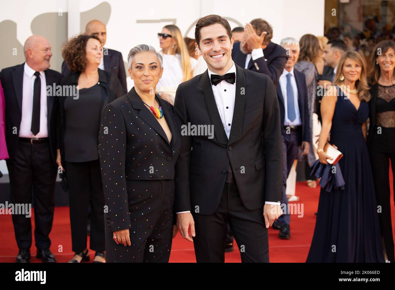 Cathy La Torre aka Avvocathy and Tommaso Zorzi attend the "Il Signore ...