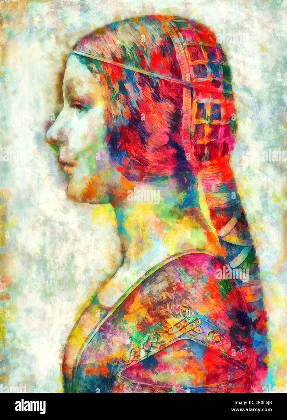 Portret leonardo da vinci hi-res stock photography and images - Alamy