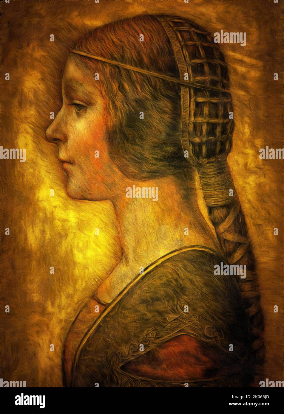 Portret leonardo da vinci hi-res stock photography and images - Alamy