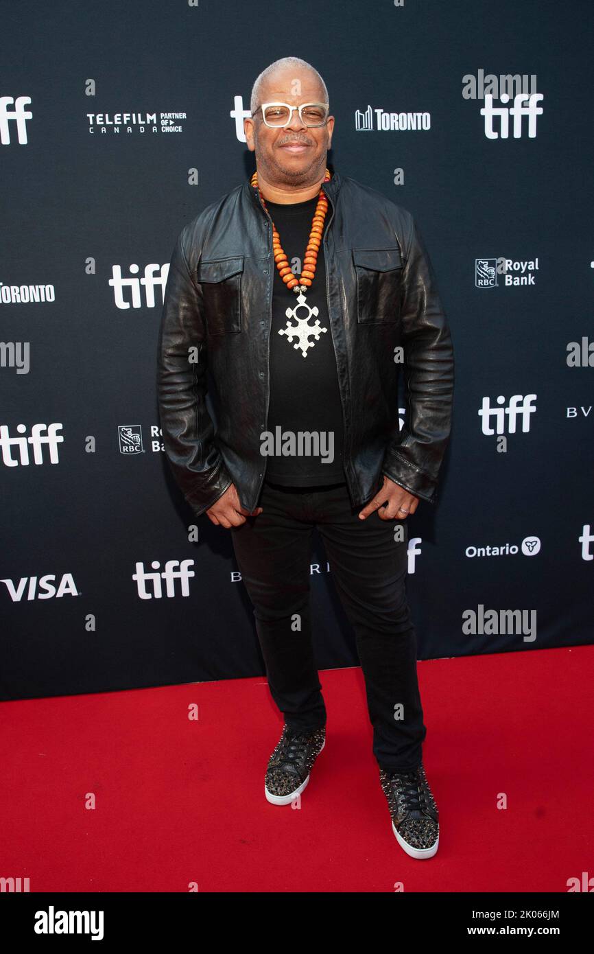 Terence Blanchard attends the premiere of "The Woman King" at Roy Thomson Hall during the 2022 ...