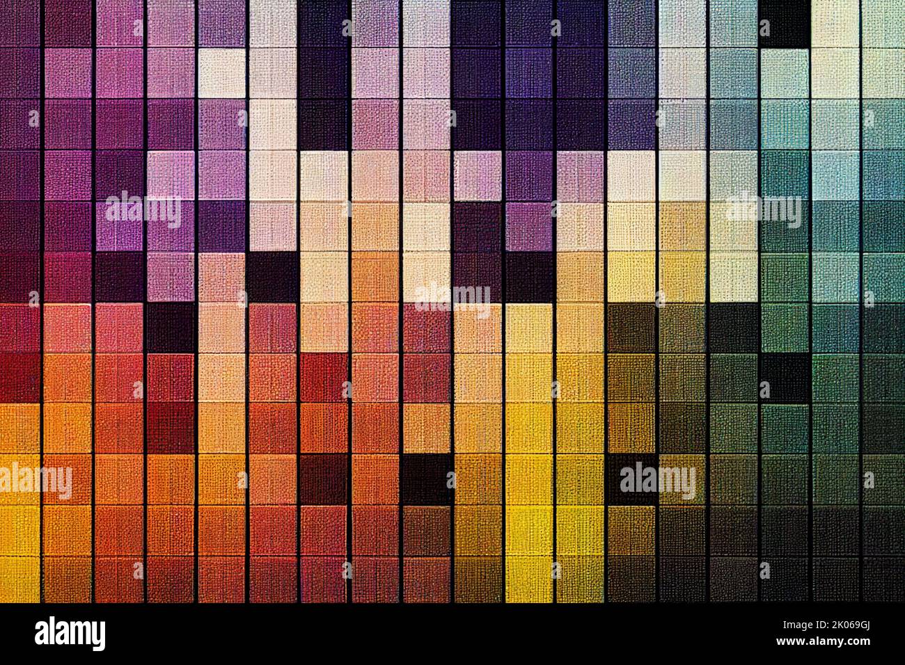 Tiny squares different color pattern background. Colorful wallpaper ...