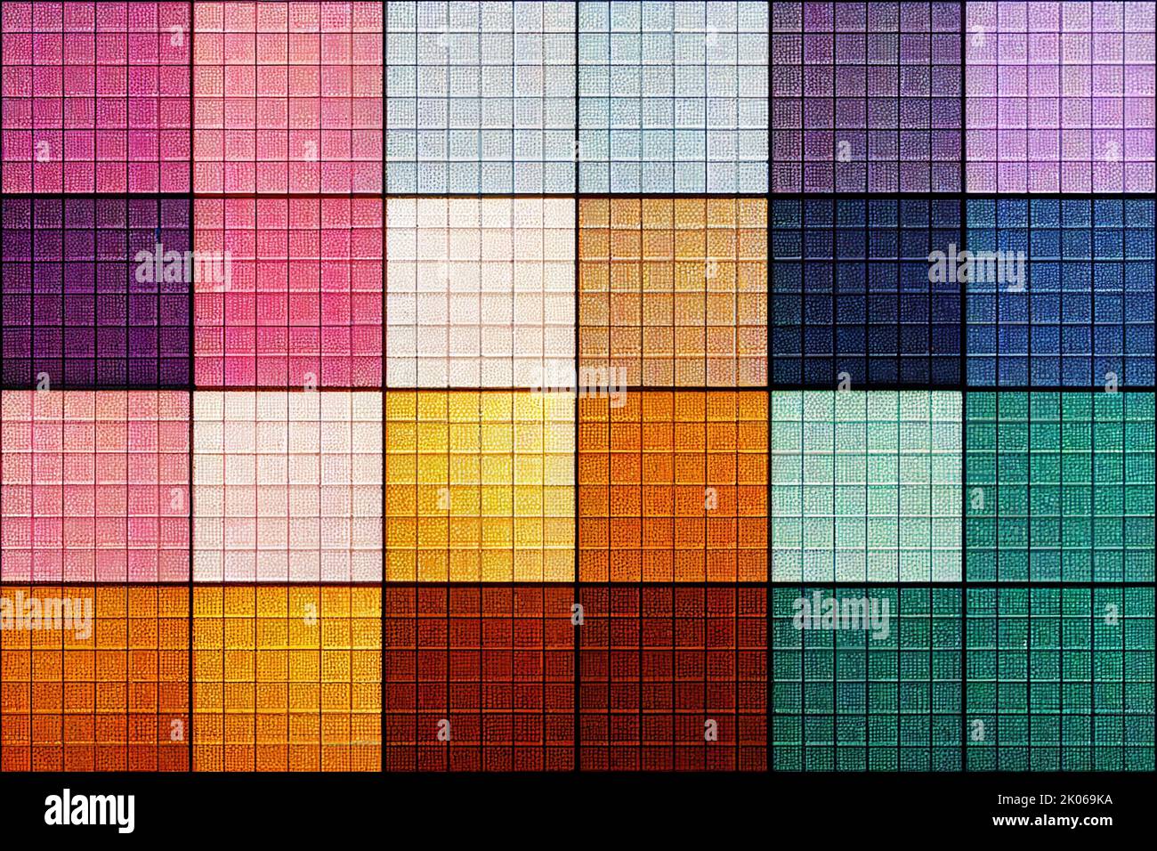 Tiny squares different color pattern background. Colorful wallpaper ...