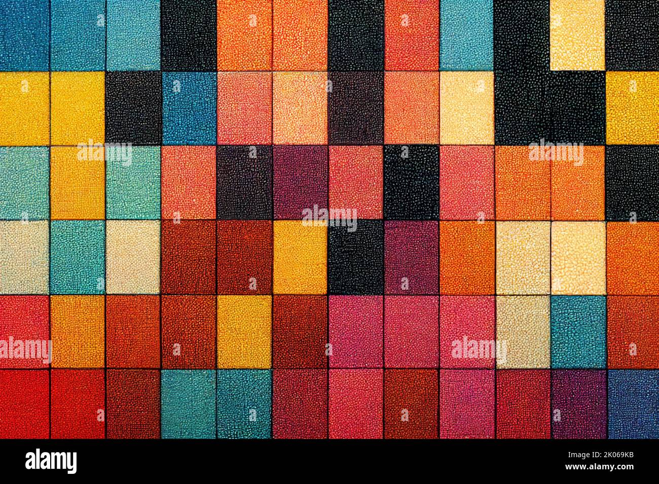 Tiny squares different color pattern background. Colorful wallpaper ...