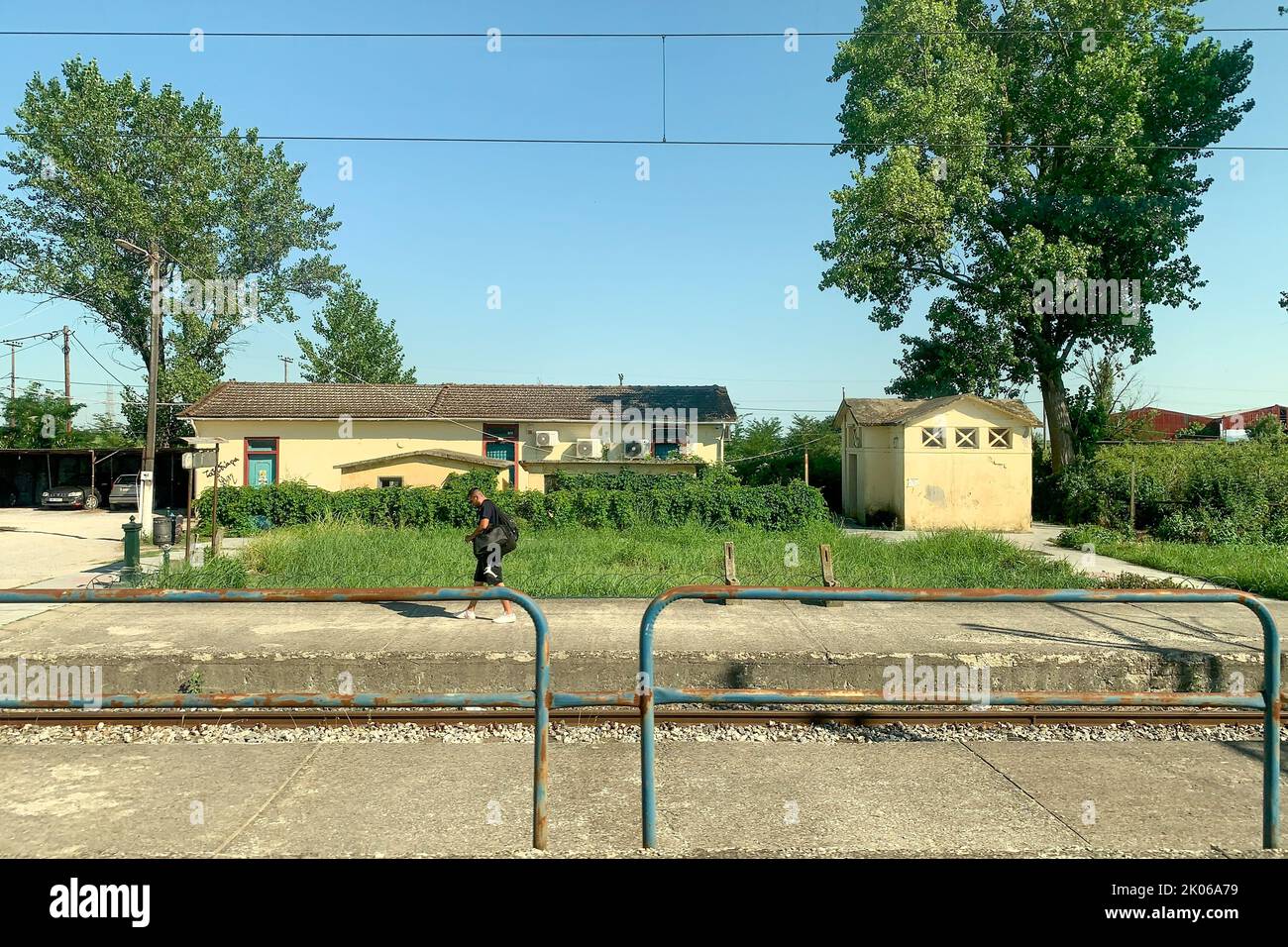 Greek railways company hi-res stock photography and images - Alamy