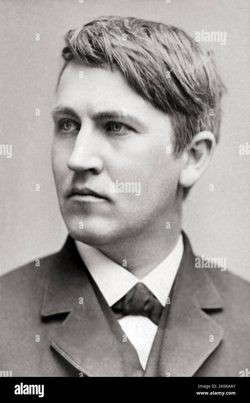 Thomas edison phonograph 1878 hi-res stock photography and images - Alamy
