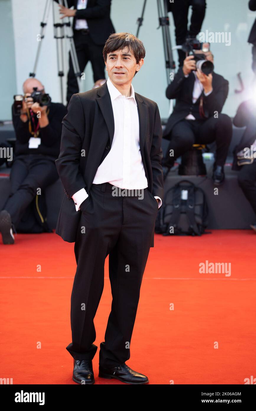 Luigi Lo Cascio attends the "Il Signore Delle Formiche" red carpet at ...