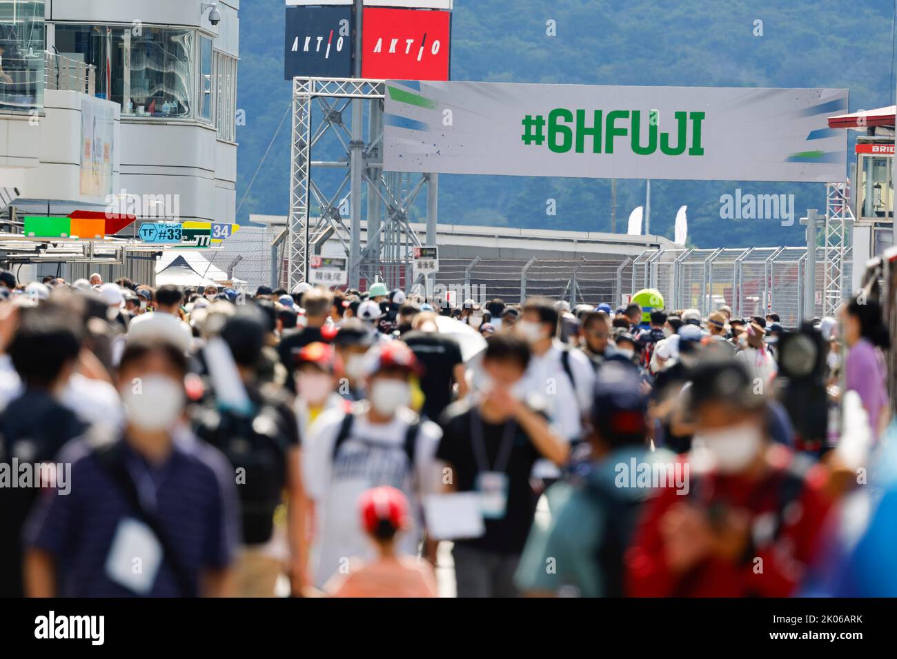 crowd, foule, fans, autograph session during the 6 Hours of Fuji 2022 ...