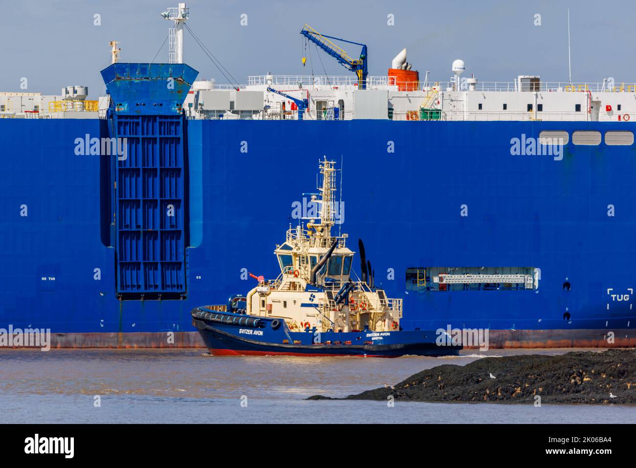 LNG powered RoRo Stock Photo - Alamy