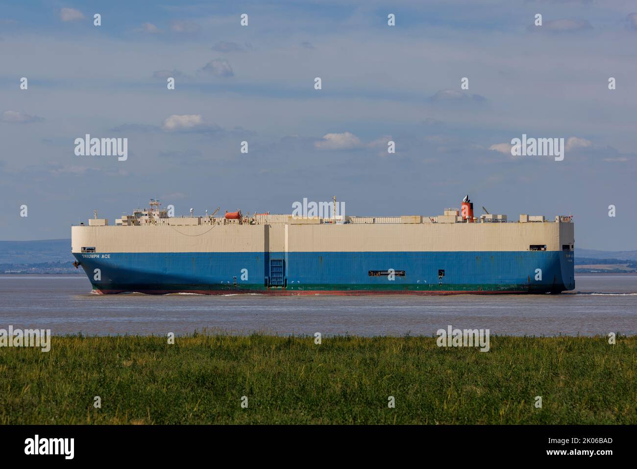 RoRo under way Stock Photo - Alamy