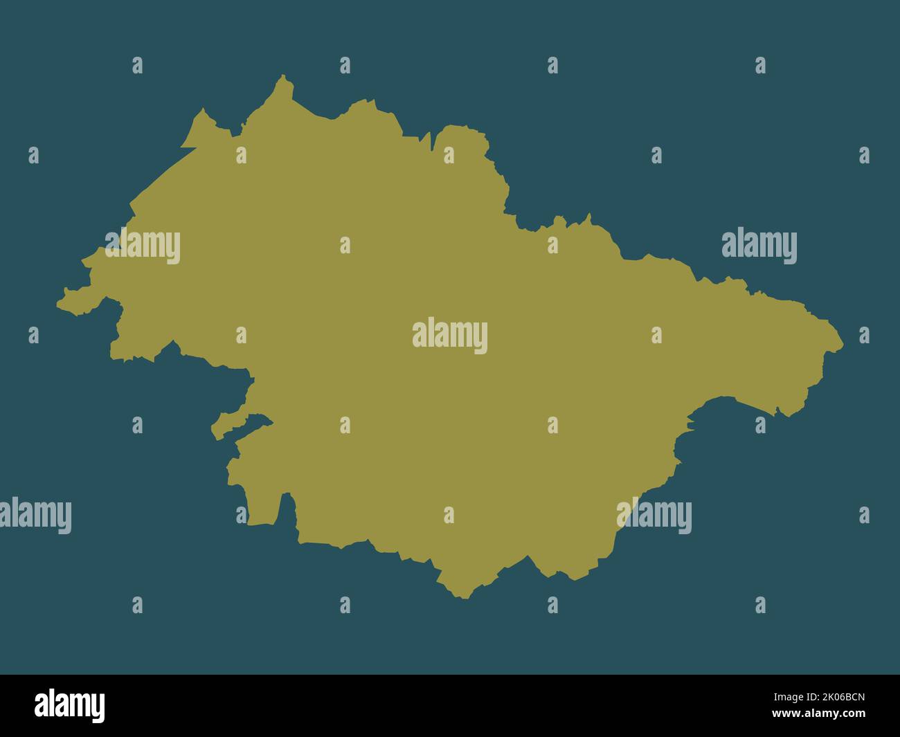 Mascara, province of Algeria. Solid color shape Stock Photo - Alamy