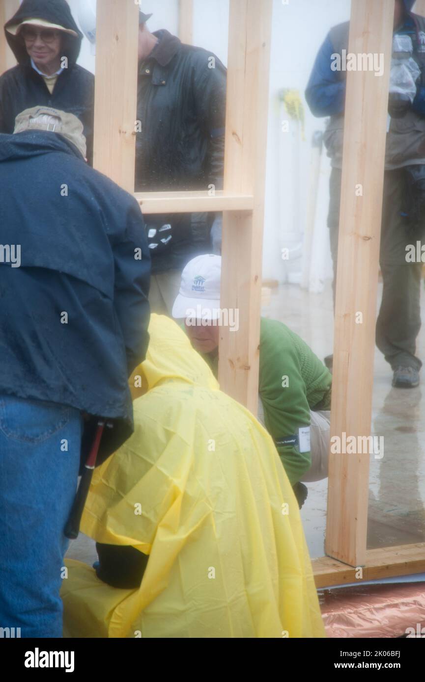 Volunteer build activities for World Habitat Day: 27th Annual Carter ...