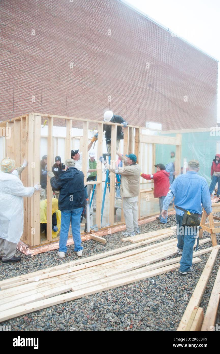 Volunteer build activities for World Habitat Day: 27th Annual Carter ...