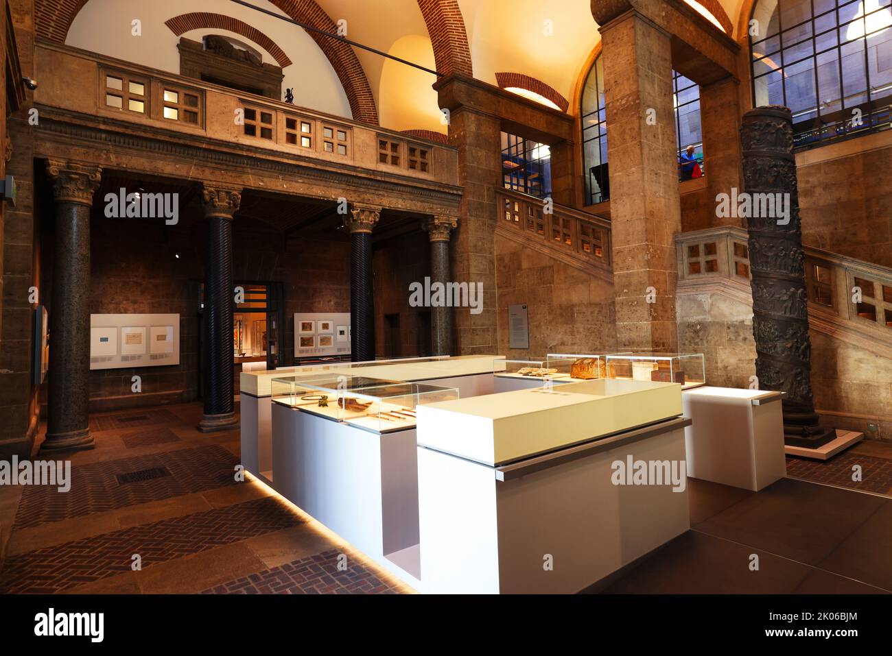 Nürnberg, Nürnberg Museum, Kunst, Gewölbe, Germanisches Nationalmuseum oder Deutsches Museum in ...