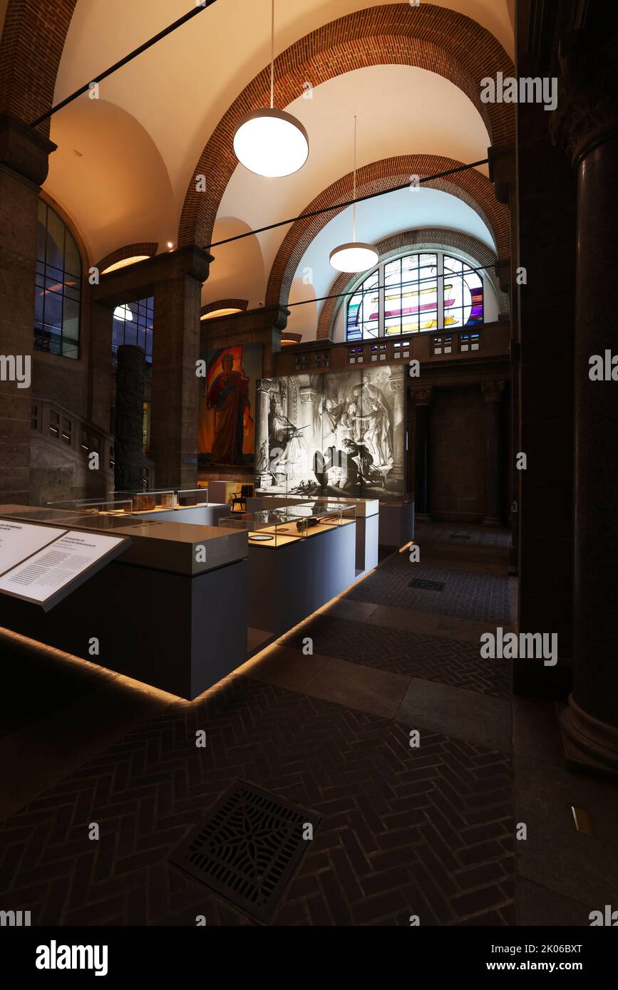 Nürnberg, Nürnberg Museum, Kunst, Gewölbe, Germanisches Nationalmuseum ...