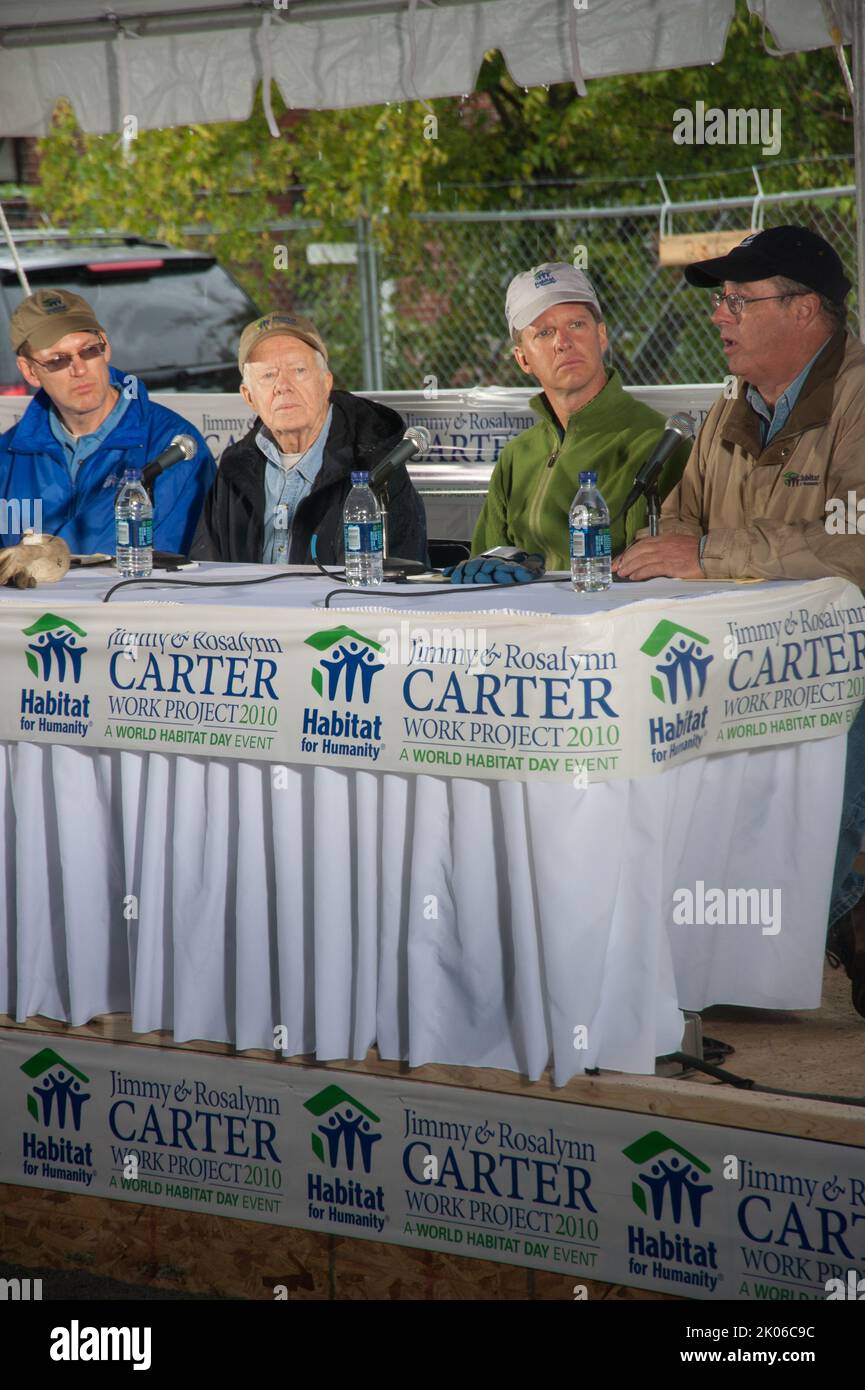 Volunteer build activities for World Habitat Day: 27th Annual Carter ...