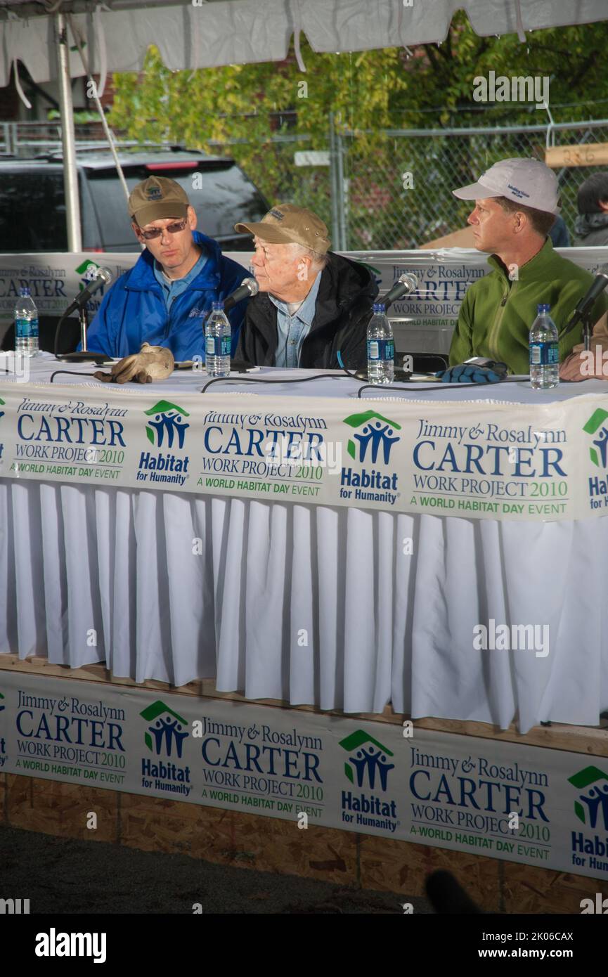 Volunteer build activities for World Habitat Day: 27th Annual Carter ...