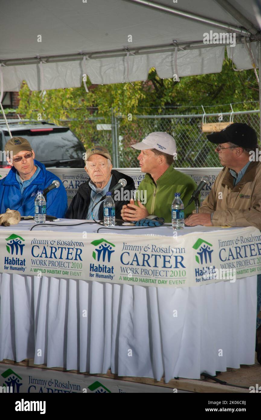 Volunteer build activities for World Habitat Day: 27th Annual Carter ...